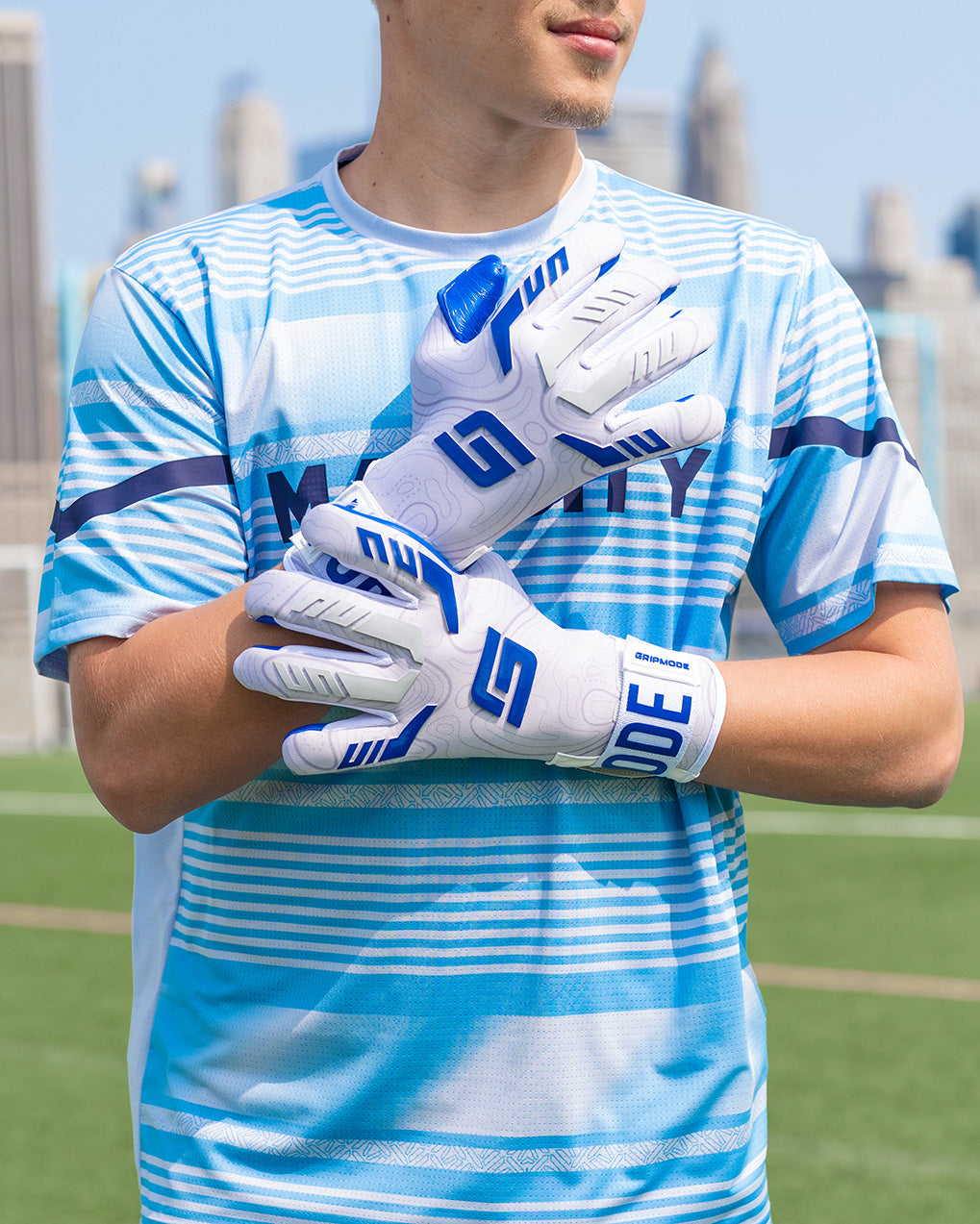 Goalkeeper Glove Hybrid | Gripmode - GRIPMODE